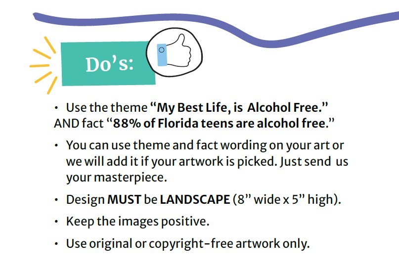 Alcohol Prevention Poster Contest - Hanley Foundation